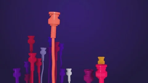 Animated Connect Cables Stock Footage ~ Royalty Free Stock Videos | Pond5