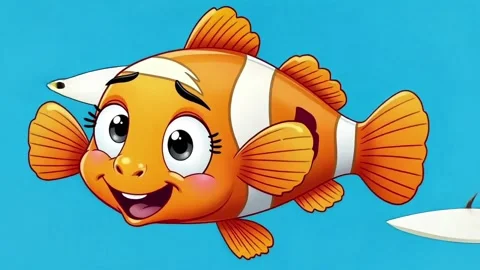 A 3d Cartoon Character snake coiled up, ... | Stock Video | Pond5