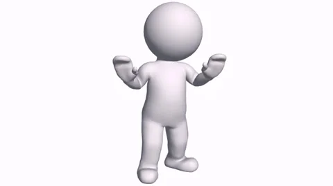 3D Cartoon Character Body Stock Video Footage | Royalty Free 3D Cartoon ...