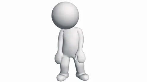 3D Cartoon Character Body Stock Video Footage | Royalty Free 3D Cartoon ...