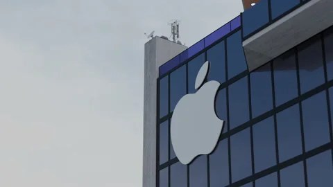 3D CGI Hyperlapse Animation of Apple Log... | Stock Video | Pond5