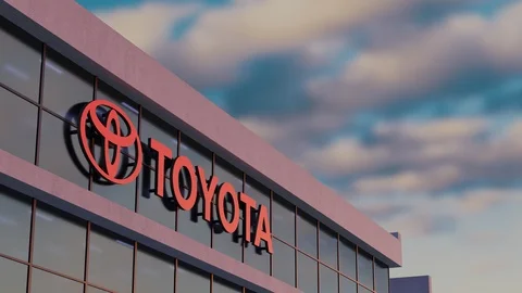 3D CGI Hyperlapse Animation of Toyota | Stock Video | Pond5