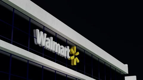3D CGI Hyperlapse Animation of Walmart c... | Stock Video | Pond5