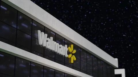 3D CGI Hyperlapse Animation of Walmart c... | Stock Video | Pond5