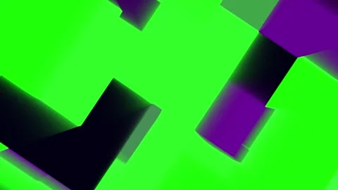 3D checkered block animated background g... | Stock Video | Pond5