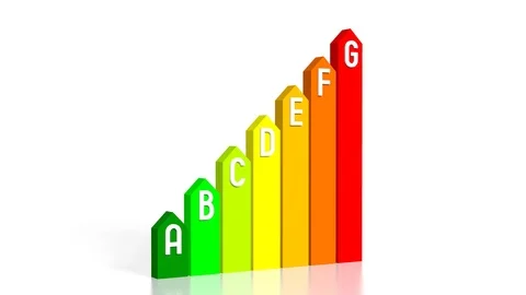 3D comparison chart, white background | Stock Video | Pond5