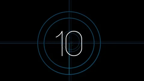 3D countdown animation | Stock Video | Pond5