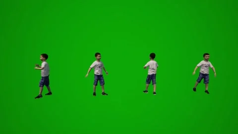 Children Playing Green Screen Stock Video Footage | Royalty Free ...