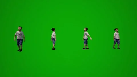 Children Playing Green Screen Stock Video Footage | Royalty Free ...