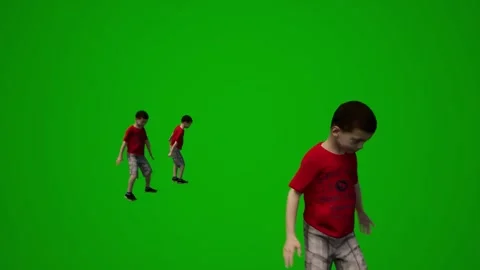 Children Playing Green Screen Stock Video Footage | Royalty Free ...