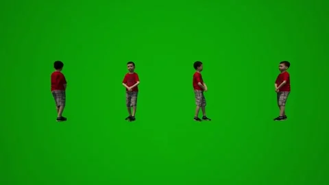 Children Playing Green Screen Stock Video Footage | Royalty Free ...
