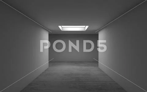 3d empty room interior background ~ Clip Art #135116951