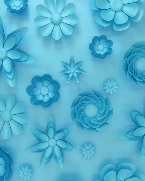 Wallpaper 3D Flowers Stock Videos – Royalty-Free HD & 4K Videos | Pond5
