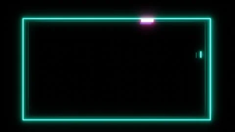 3D frame animation on frame on black bac... | Stock Video | Pond5