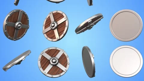 3D Metal Shield Stock Videos – Royalty-Free HD & 4K Videos | Pond5