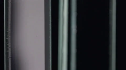 3D Glass Shapes Window Effect | Stock Video | Pond5