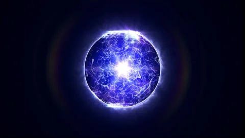 3d glowing cosmic sphere animation in th... | Stock Video | Pond5