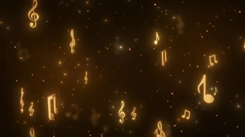 Music Notes Animation Stock Video Footage | Royalty Free Music Notes ...