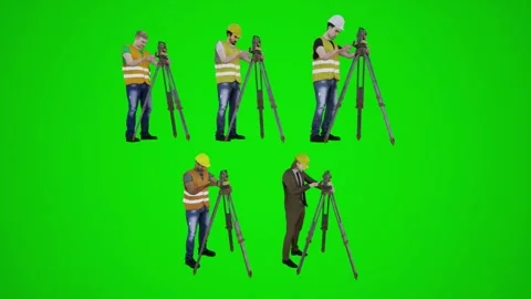 3d green screen construction workers pho... | Stock Video | Pond5