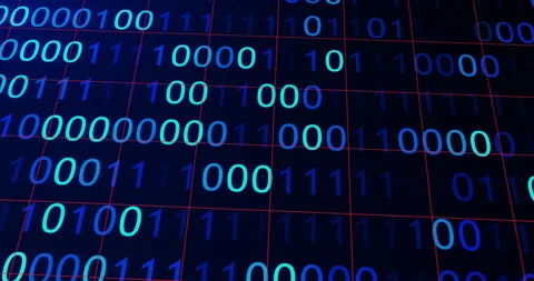 Binary Code Background Moving Stock Video Footage | Royalty Free Binary Code Background Moving ...