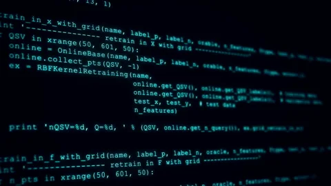 Computer Data Stream Animation Stock Video Footage | Royalty Free ...