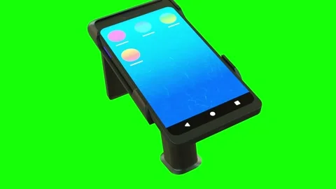 3D Handheld UHF RFID Scanner or RFID Gun... | Stock Video | Pond5