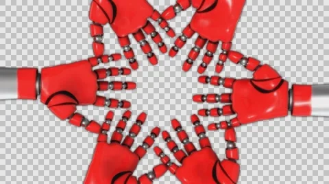 3D HANDS FRAME MOTIVATIONAL 4K VIDEO ANI... | Stock Video | Pond5