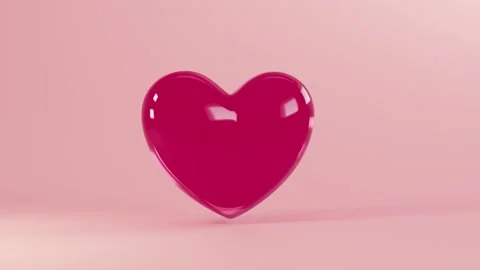 3d heart render seamless loop. 3D Render... | Stock Video | Pond5