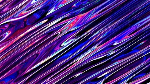 3d holographic liquid texture animation.... | Stock Video | Pond5