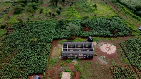 3D house model , rural houses in Kenya, ... | Stock Video | Pond5