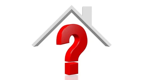 House Question Mark Stock Video Footage | Royalty Free House Question ...