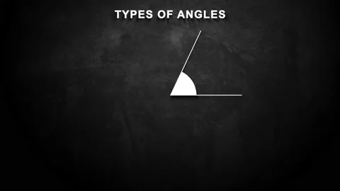 3d illustration of Types of angles | Stock Video | Pond5