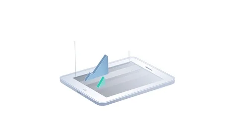 3D Infographic Element with Alpha Channe... | Stock Video | Pond5