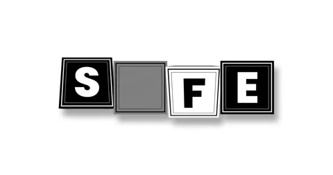 3D kinetic typography with words save li... | Stock Video | Pond5