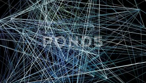 3D lines are tangled and mixed together, background of lines Stock ...