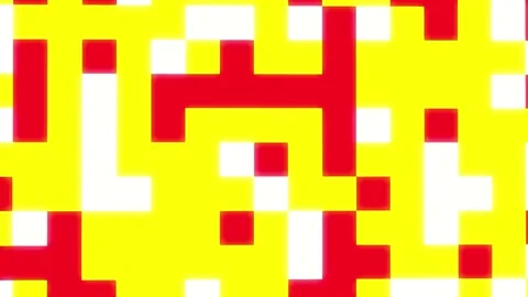 3D loop animation. Color animation of tv... | Stock Video | Pond5