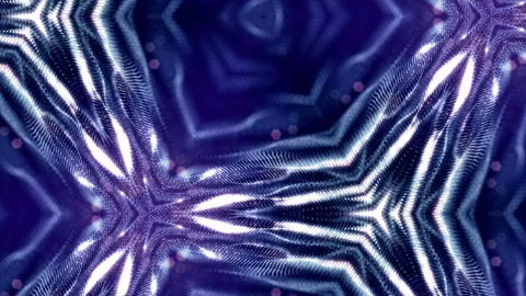 3d loop sci-fi animation with glow parti... | Stock Video | Pond5