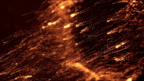 3d loop sci-fi animation with glow parti... | Stock Video | Pond5