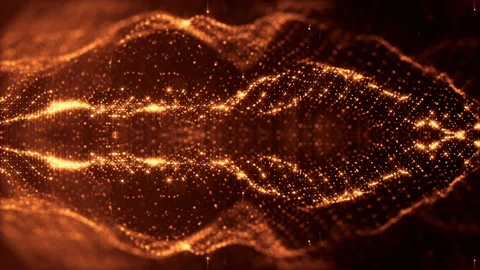 3d loop sci-fi animation with glow parti... | Stock Video | Pond5