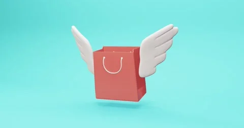 3d looped animation of a stylized packag... | Stock Video | Pond5