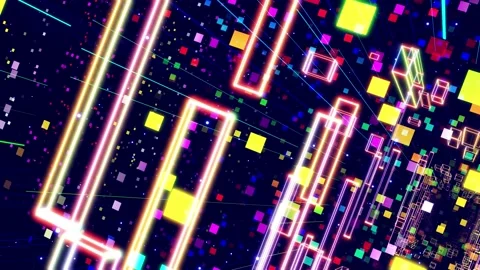 3d looped background motion design. Dark... | Stock Video | Pond5