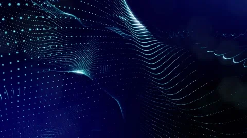 3d looped bg data flow concept, sci-fi b... | Stock Video | Pond5
