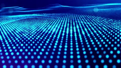 3d looped bg data flow concept, sci-fi b... | Stock Video | Pond5