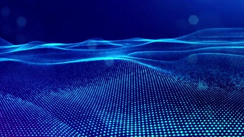 3d looped bg data flow concept, sci-fi b... | Stock Video | Pond5