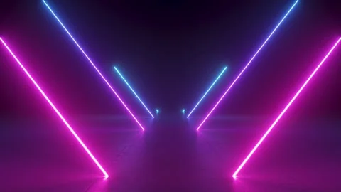 3d looping animation, abstract neon back... | Stock Video | Pond5