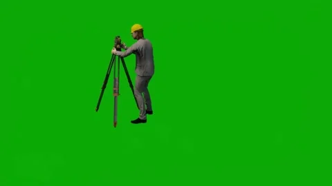 3d male construction engineer animated o... | Stock Video | Pond5