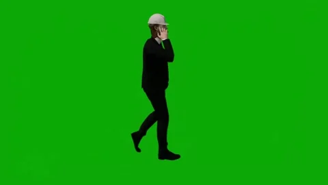 3d male construction engineer animated o... | Stock Video | Pond5
