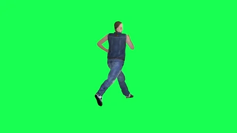 Running Man Green Screen Stock Footage ~ Royalty Free Stock Videos | Pond5