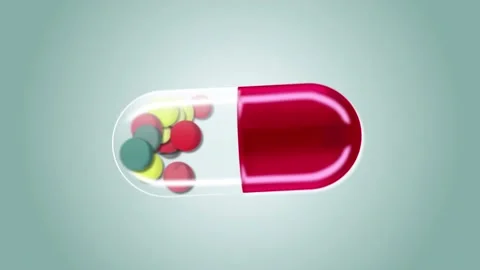 3D Animation Pill Capsule Stock Video Footage | Royalty Free 3D Animation Pill Capsule Videos ...