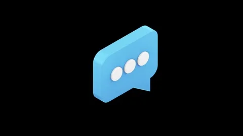 Message Icon 3D Stock Footage ~ Royalty Free Stock Videos | Pond5